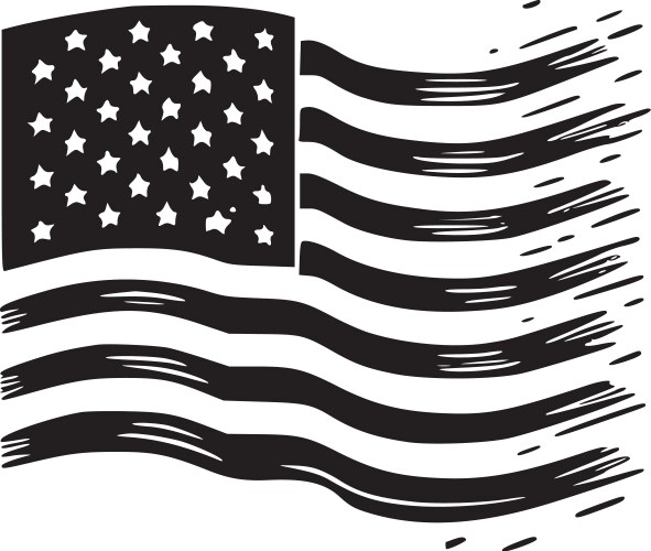 American Flag Silhouette Vector Images (over 14,000)