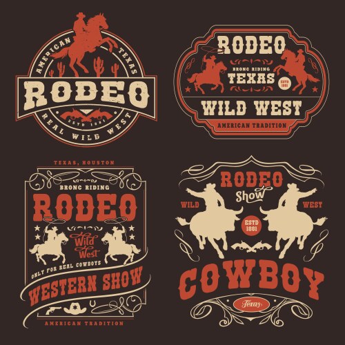 Rodeo Vector Images (over 18,000)