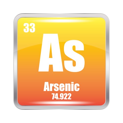 Periodic Table Element Arsenic Vector Images (61)