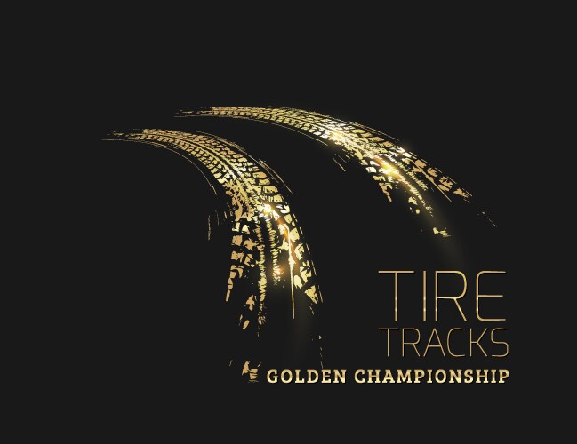 Gold sparkles on black background Royalty Free Vector Image