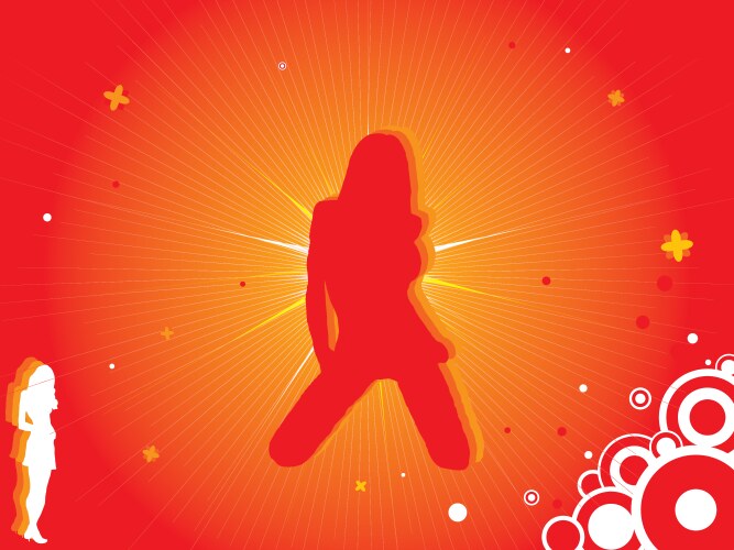 Hot red Royalty Free Vector Image - VectorStock