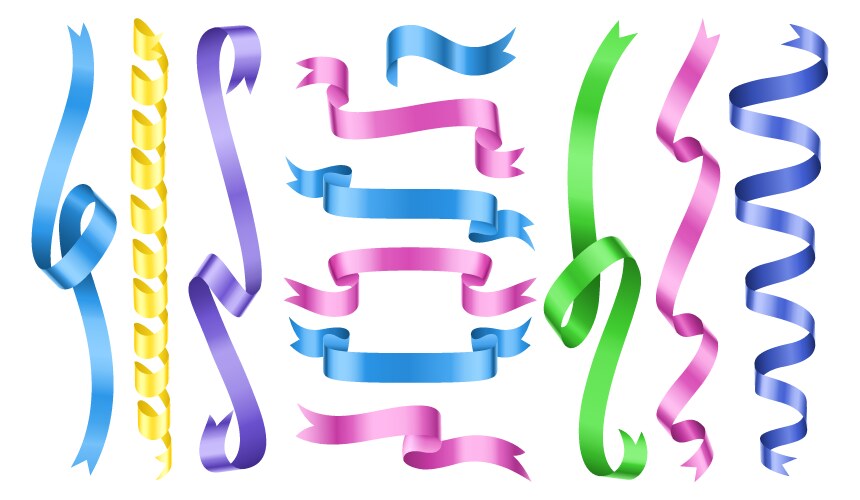Collection Ribbons Various Vector Images (over 1,700)