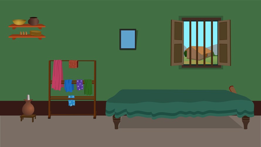 Village House Inside Vector Images (over 390)