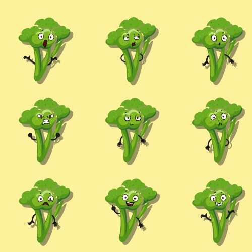 Broccoli Cartoon Vector Images (over 9,200)