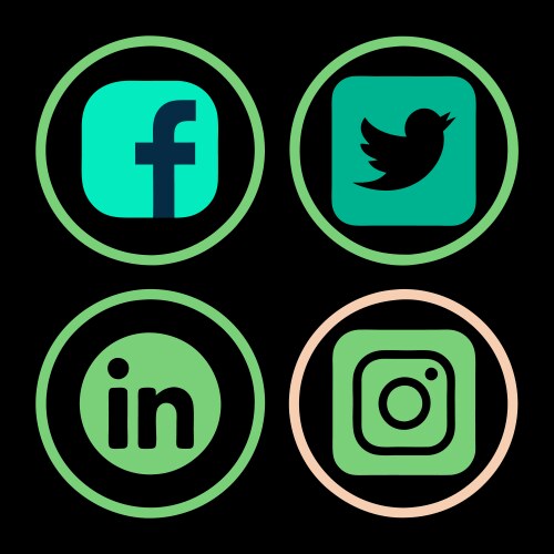 Facebook Icon Color Vector Images (over 1,400)