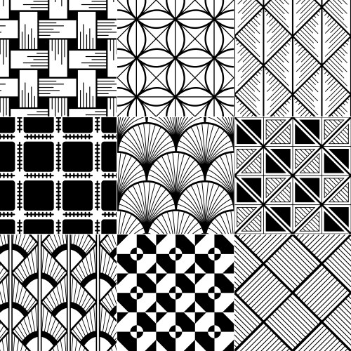 Seamless white pattern Royalty Free Vector Image