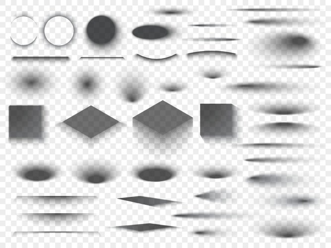 Blank white rounded square website buttons set Vector Image