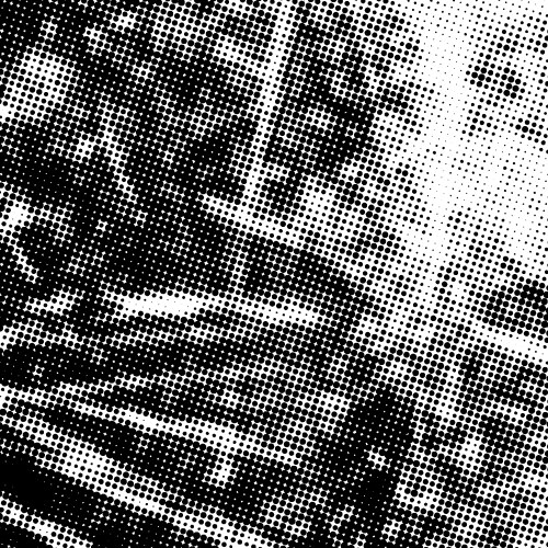 Line halftone pattern Royalty Free Vector Image