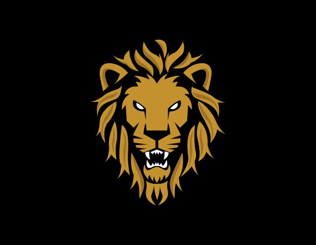 Black and Gold Lion Logo Vector Images (over 3,400)