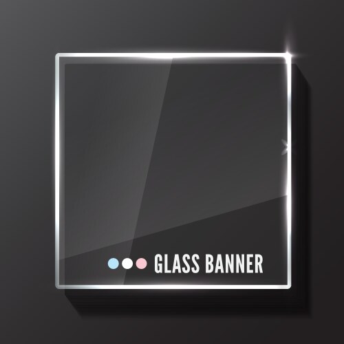 Glass framework set Royalty Free Vector Image - VectorStock