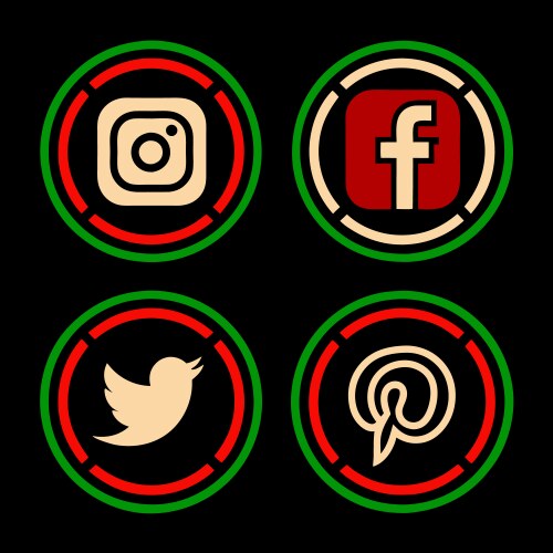 Facebook Icon Color Vector Images (over 1,400)