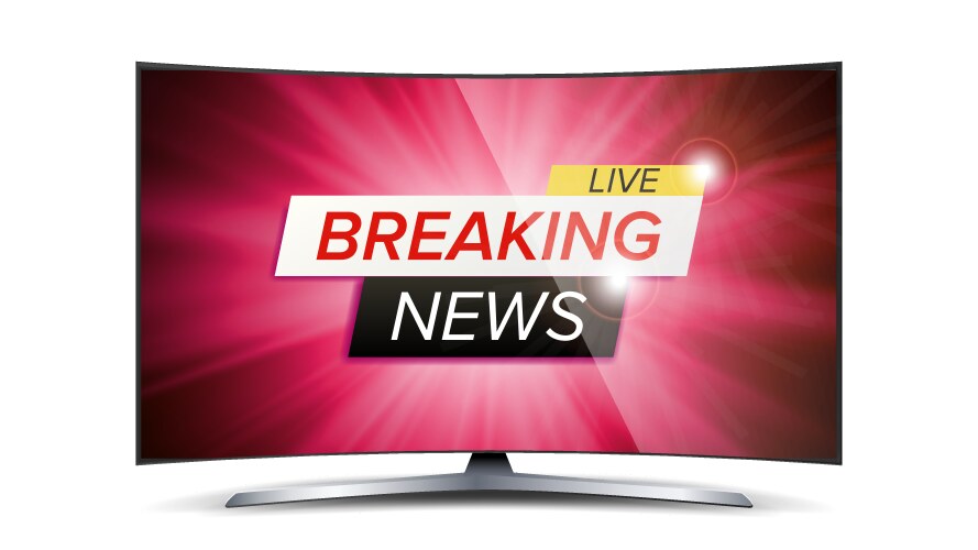 News Channel Poster Vector Images (over 690)