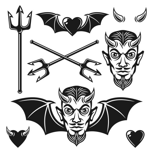 Devil Symbol Tattoo Vector Images (over 11,000)