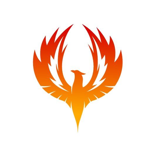 Phoenix rising Vector Images & Graphics for Commercial Use | VectorStock