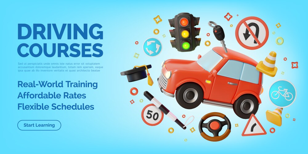 Road Safety Flyer Vector Images (over 230)