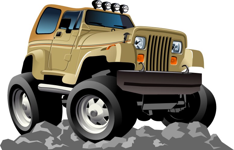 Jeep Cartoon Vector Images (over 1,500)