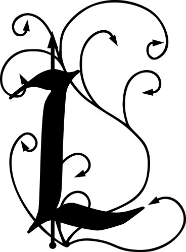 Font Icons Bold Cursive Vector Images (74)