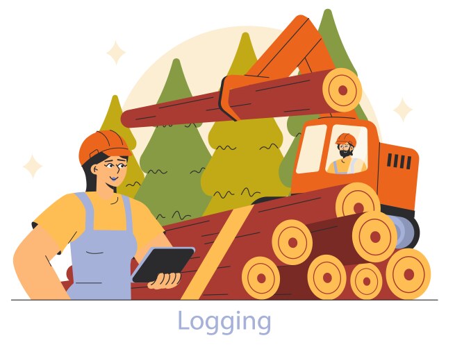Sustainable Forestry Vector Images (over 580)