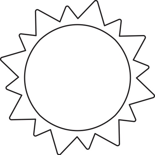 Sun Outline Vector Images (over 100,000)