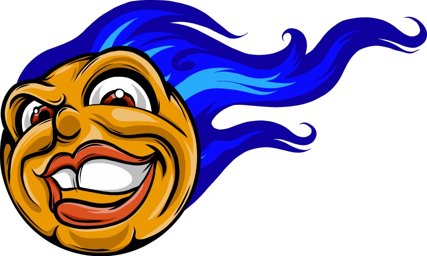 Emoji Fire Emoticon Face Vector Images (over 720)