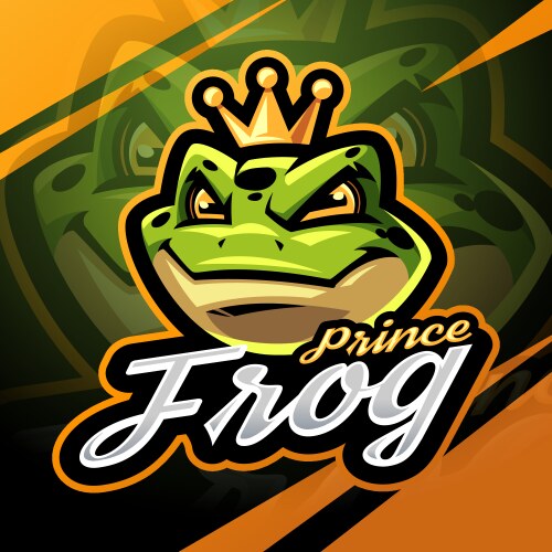 Frog mascot logo Vector Images & Graphics for Commercial Use | VectorStock