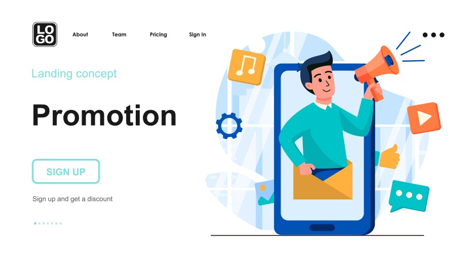 Mobile App Promotion Banner Vector Images (over 7,100)