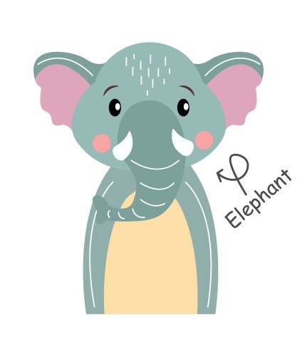 Elephant Head Front Vector Images (over 440)