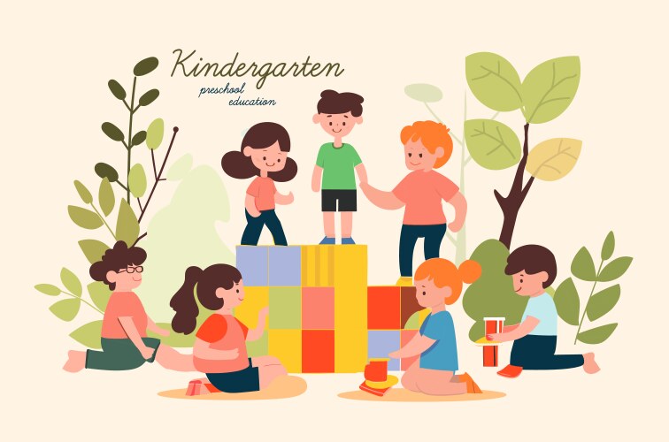 Kindergarten Background Vector Images (over 44,000)