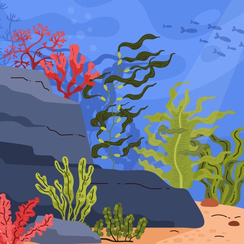 Sea Algae Vector Images (over 17,000)