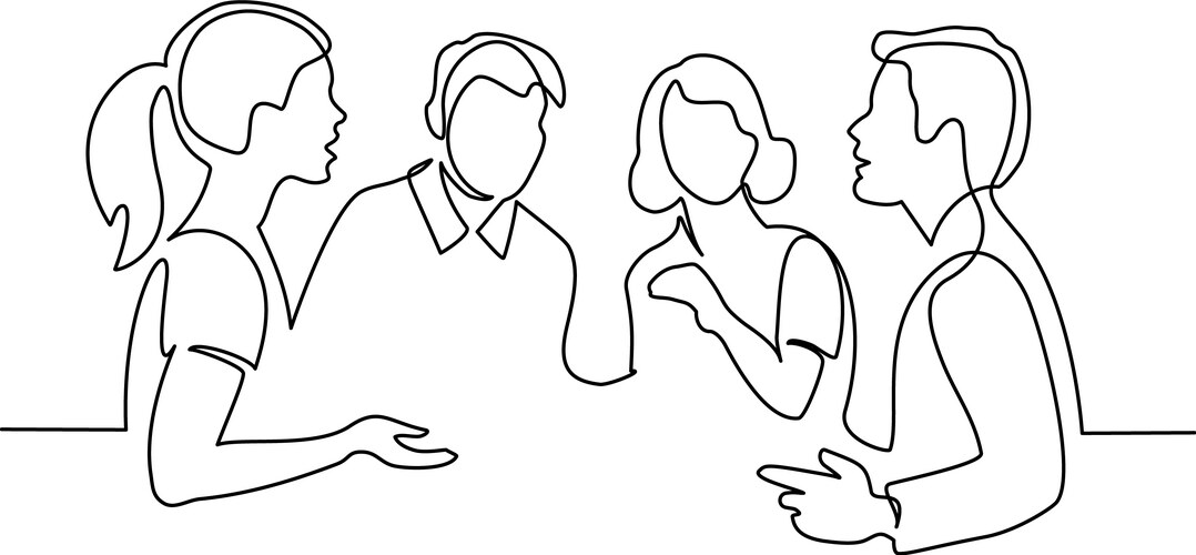 Group people hold hands friends together Vector Image