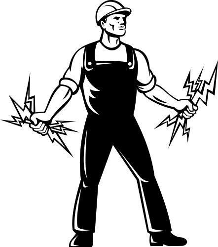 Cartoon Electrician Vector Images (over 4,000)