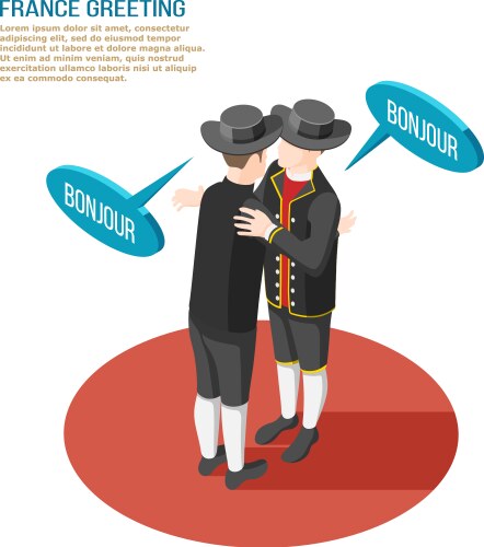 Greetings in different countries icons Royalty Free Vector