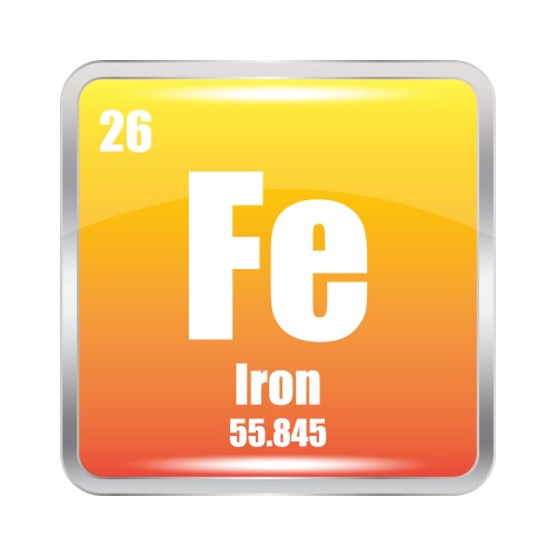 Periodic Table Iron Vector Images (over 260)