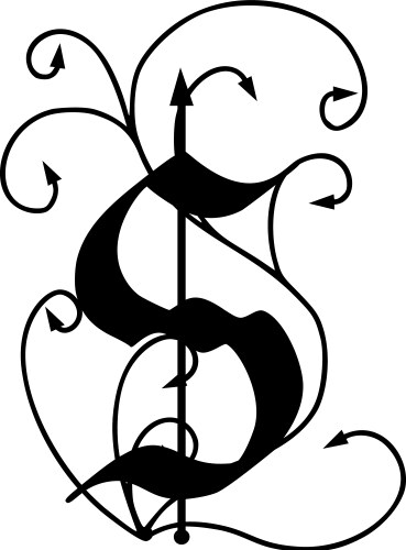 Cursive S Vector Images (over 120)