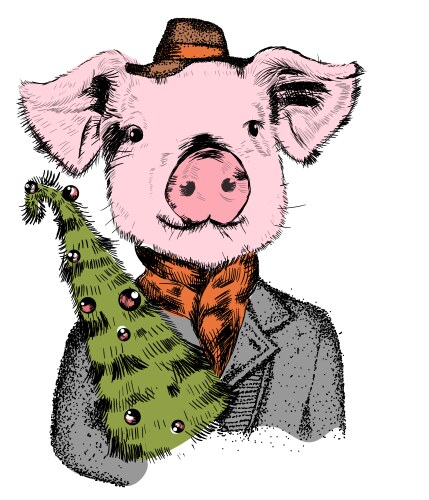 Cartoon Funny Pig Vector Images (over 17,000)