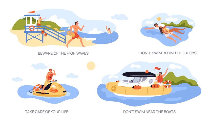 Drowning Cartoon Vector Images (over 1,300)