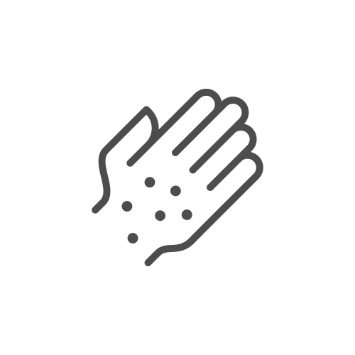 Skin diseases set suffering from itch rash Vector Image