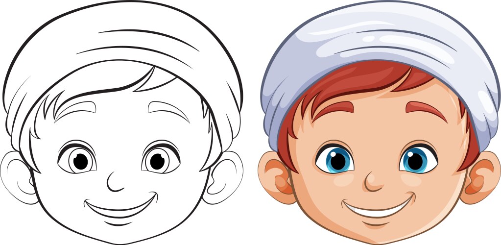 Boy Face Outline Vector Images (over 10,000)