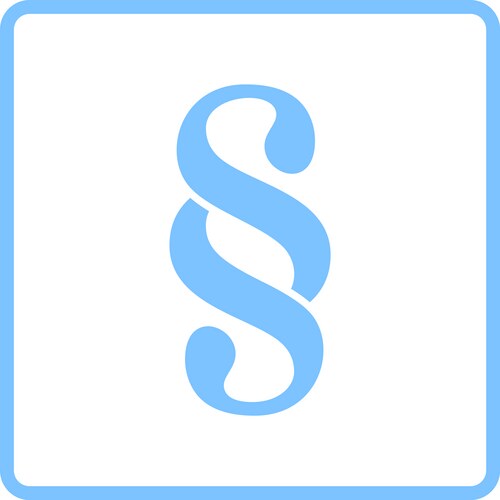 Paragraph symbol icon Royalty Free Vector Image