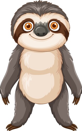 Cartoon Cute Sloth Vector Images (over 6,500)