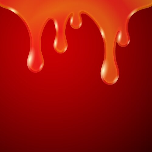 Abstract background red wave Royalty Free Vector Image