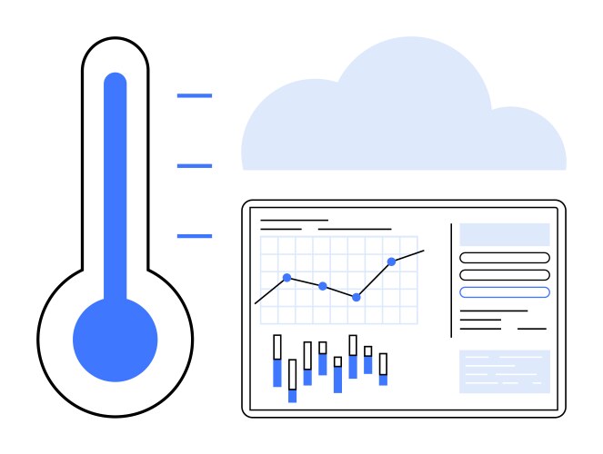 Data Monitoring Vector Images (over 91,000)