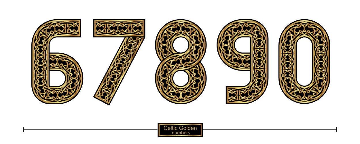 Celtic Monogram Vector Images (over 570)