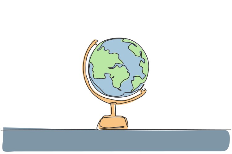 Globe Line Drawing Vector Images (over 11,000)