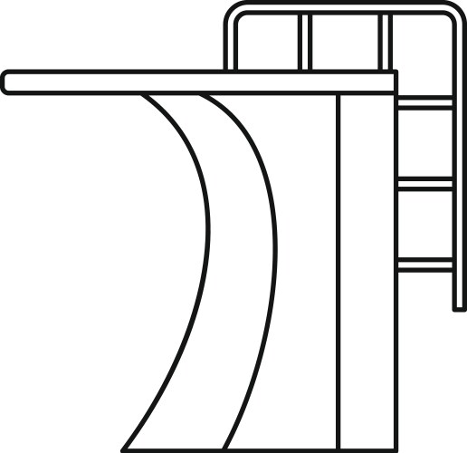 Springboard dive Vector Images & Graphics for Commercial Use | VectorStock