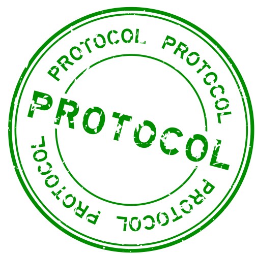 Grunge blue conclusion word rubber seal stamp Vector Image