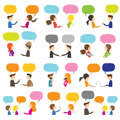 Free Conversation Vector Images (over 2,300)