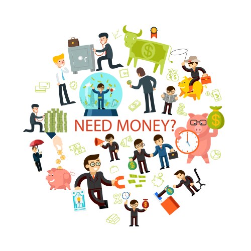 Teamwork and human resources Royalty Free Vector Image