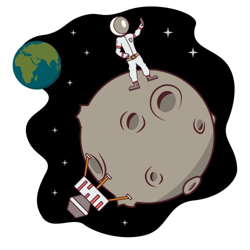 Moon Land Vector Images (over 11,000)