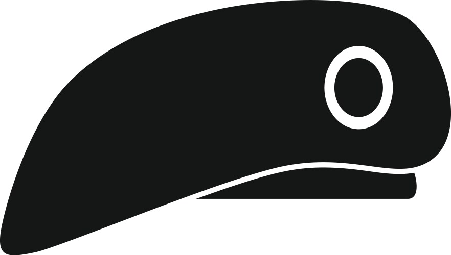 Military beret symbolising service Royalty Free Vector Image Military beret symbolising service Royalty Free Vector Image